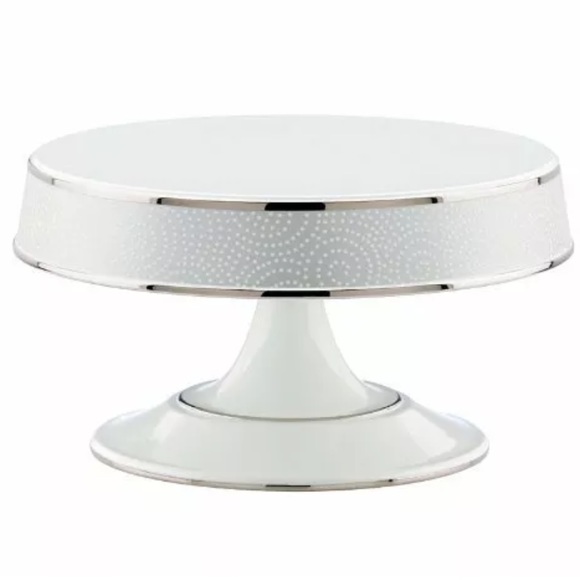 Lenox | Dining | Lenox Pedestal Cakeplate Platinum Pearlescent 95 ...